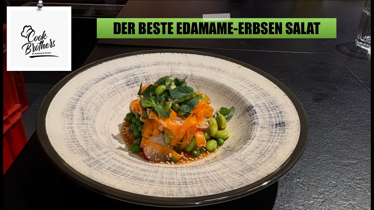 Der beste Edamame Erbsen Salat 🤤 | Cook Brothers - YouTube