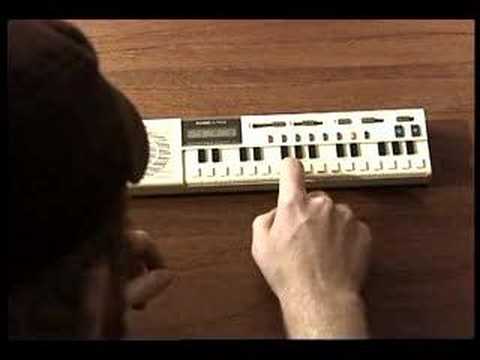 vintage casio synth sweet! - YouTube