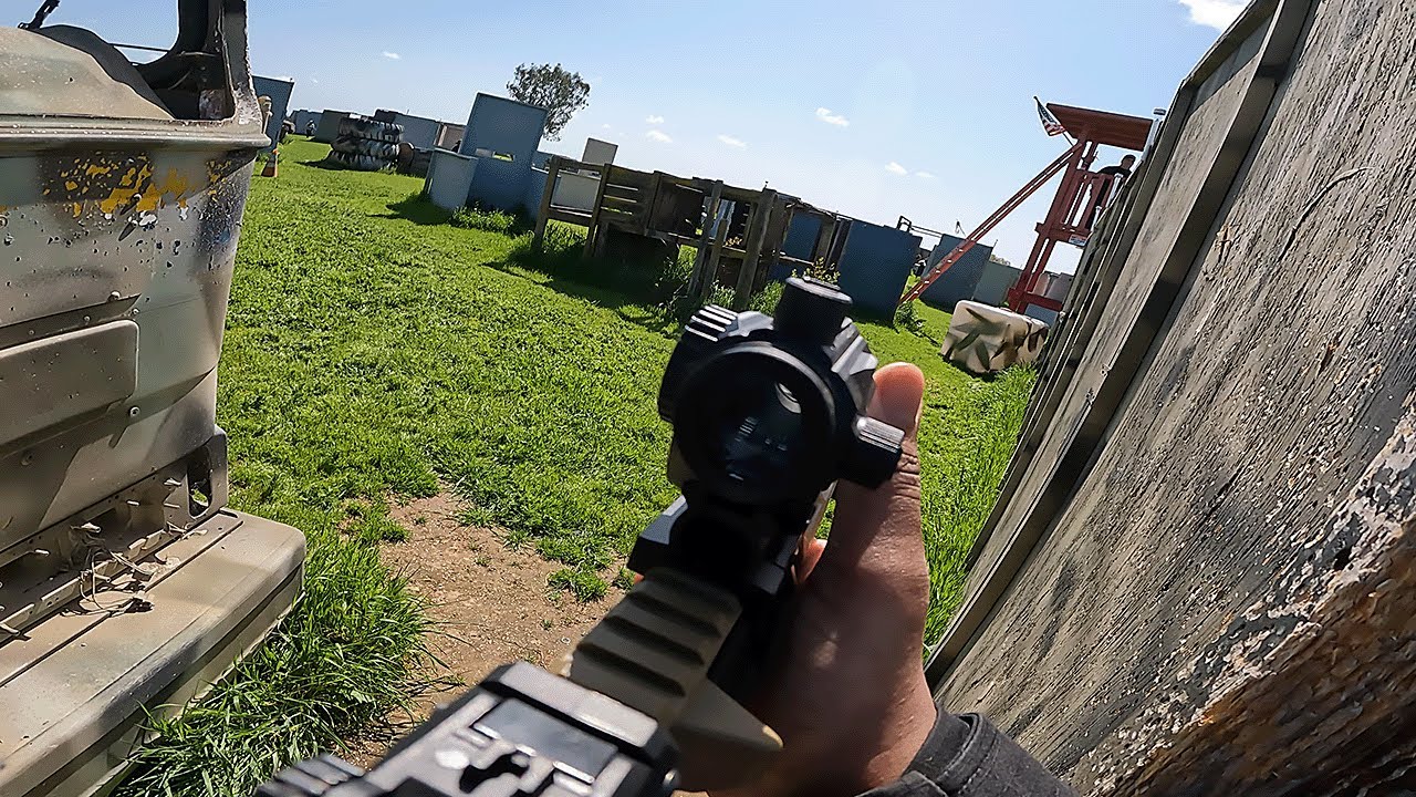 Is This The MOST INTENSE AIRSOFT Field in California?? - YouTube