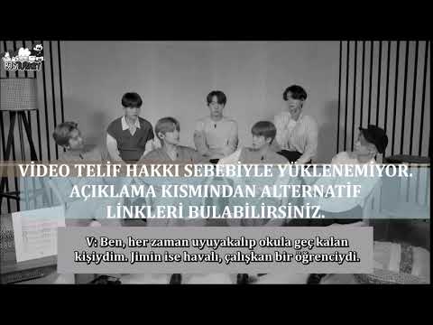 [01.10.2020] BTS Reminisces on What They Were Like in High School (Türkçe Altyazılı)
