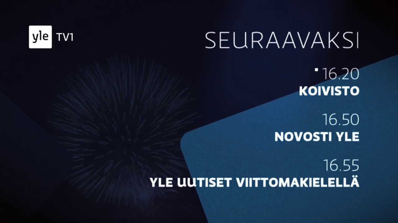 Yle TV1 Ohjelmatiedot: 30.12.2019 - YouTube