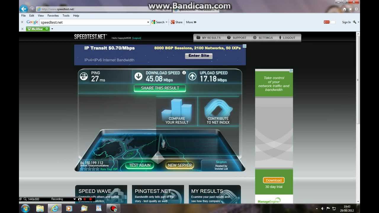 BT Option 2 FTTC Fiber Broadband Infinity - YouTube