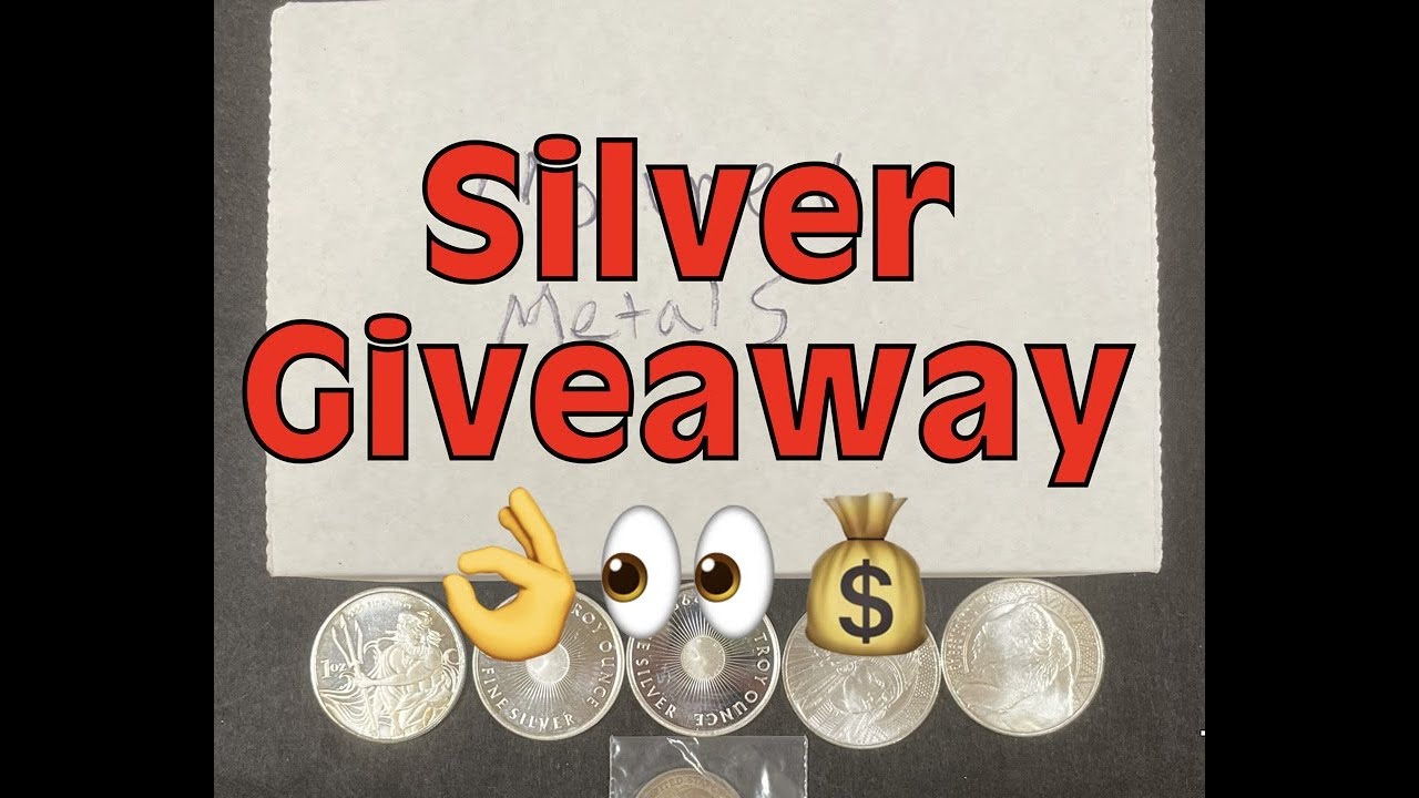 My Silver Stack Additions-Weekly Silver Giveaway - YouTube