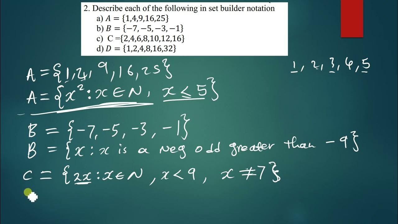 set builder notation - YouTube