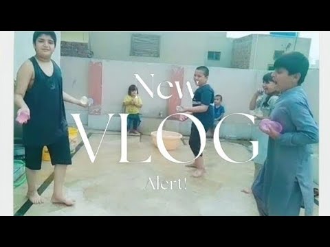 Balloon Party Ma Gull Sher Rona Lag Gaya😂 - YouTube