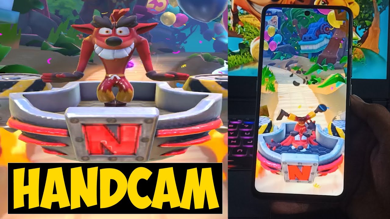 Inferno Fake Crash vs COCO | Crash Bandicoot On The Run Handcam - YouTube