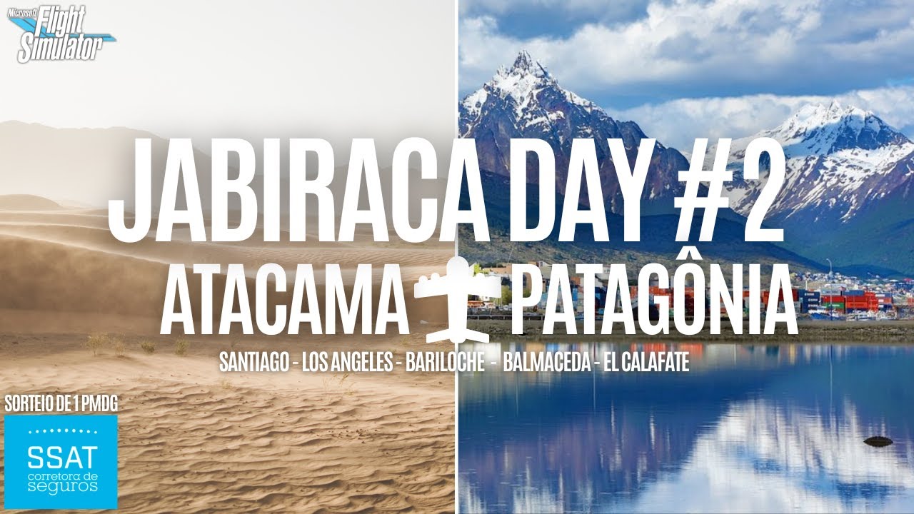 Voo do ATACAMA para USHUAIA - JABIRACA DAY #2 - YouTube