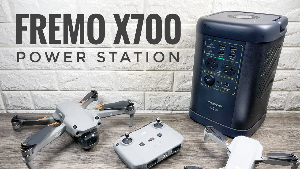 Fremo X700 Portable Power Station | Charge All Your Drones & Gear On ...
