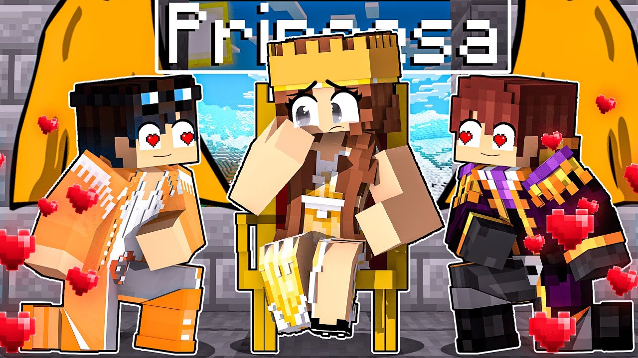 ALEX MONTE virou uma PRINCESA no MINECRAFT! - YouTube