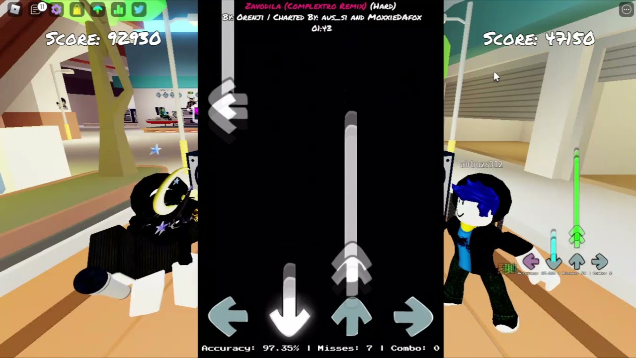 Using Osu Hitsounds In Funky Friday - YouTube