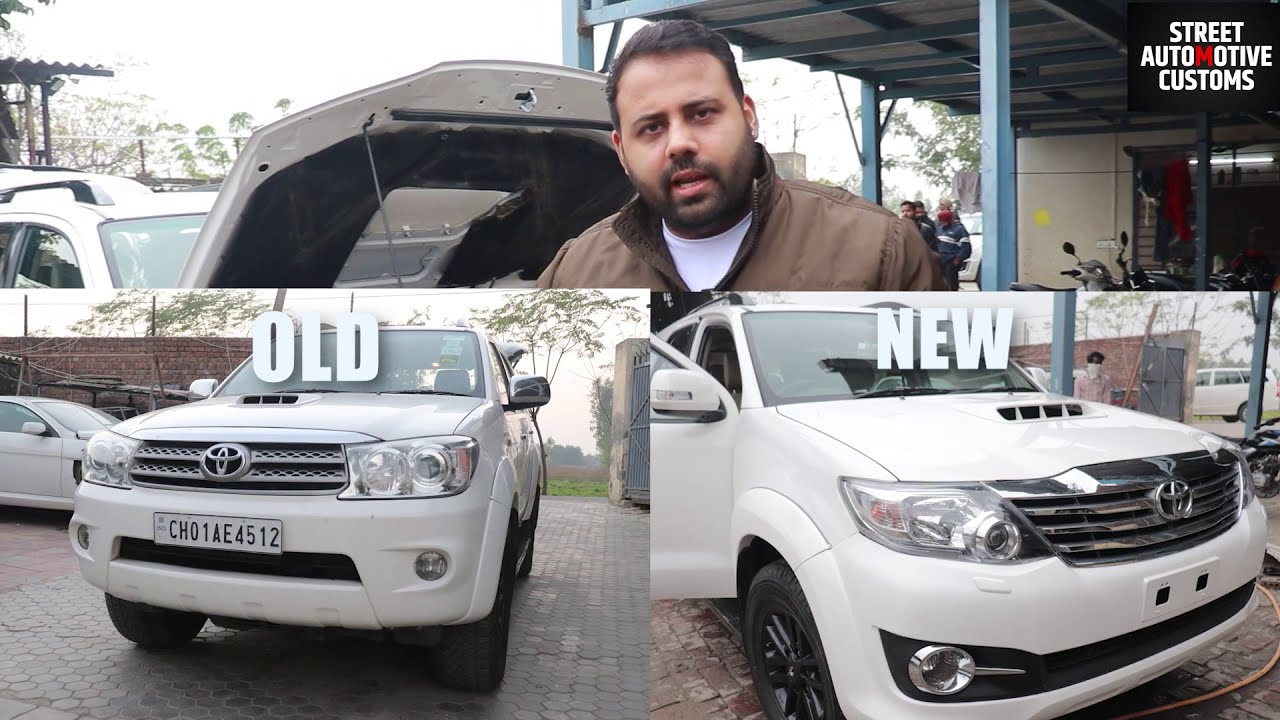 Fortuner Type 1 To Type 2 Conversion With Amazing Finishing - YouTube