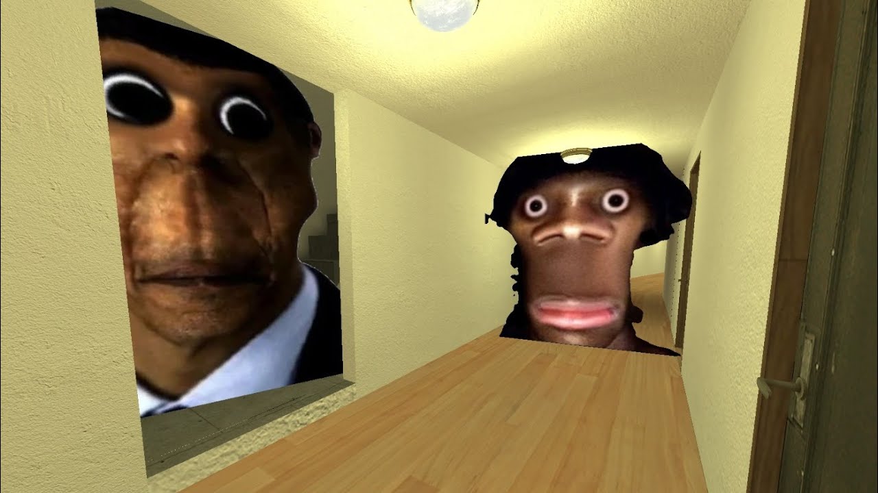 Aughhh And Obunga Nextbot Gmod - YouTube