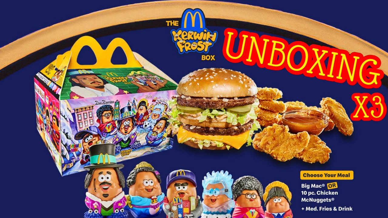 McDonald’s Kerwin Frost McNugget Buddies Unboxing - YouTube