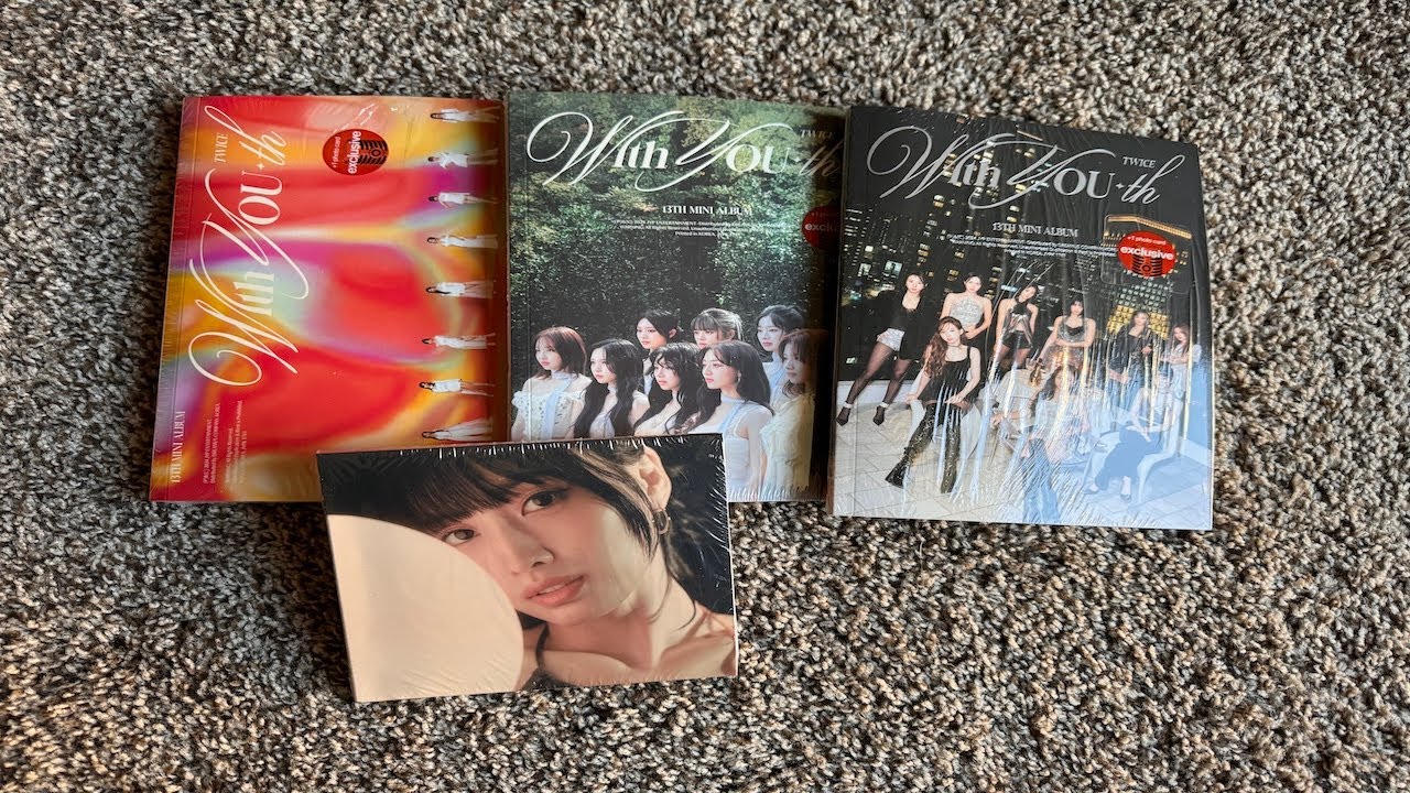 Twice With Youth Album Unboxing - YouTube