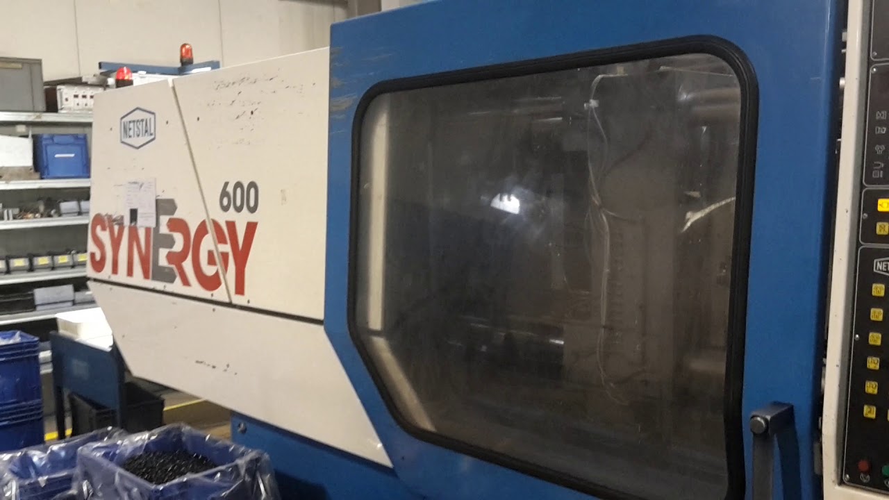 Netstal Synergy 600/230 (1998) - YouTube