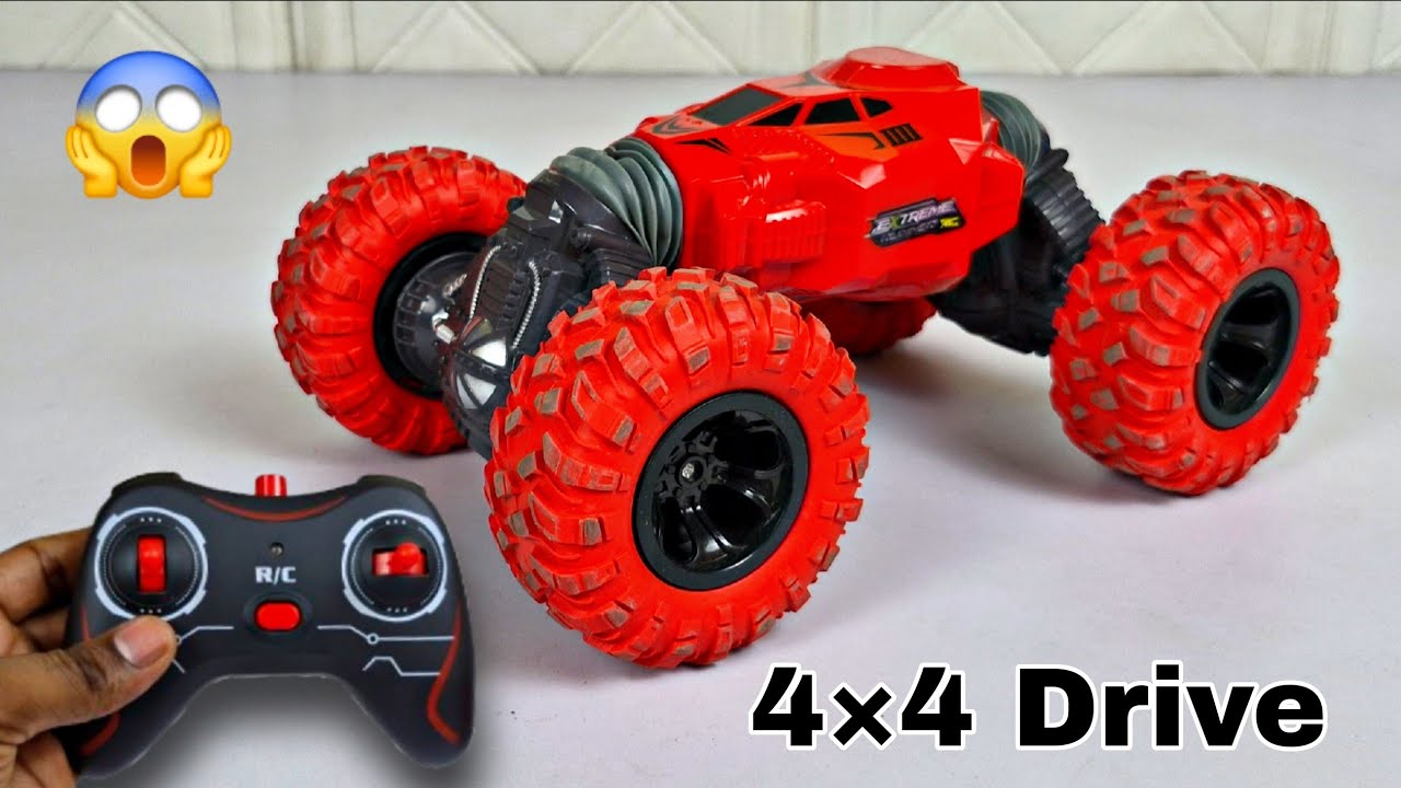 Remote Control MOKA Car 4 Wheel Drive Unboxing & Testing - Latest toys ...