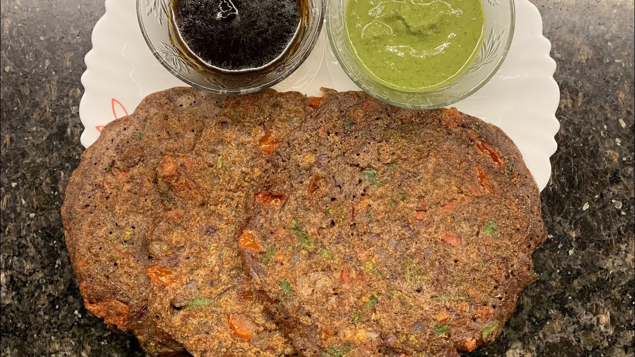 Delicious & Healthy Ragi Uttapam recipe|Simple,easy & quick cooking ...