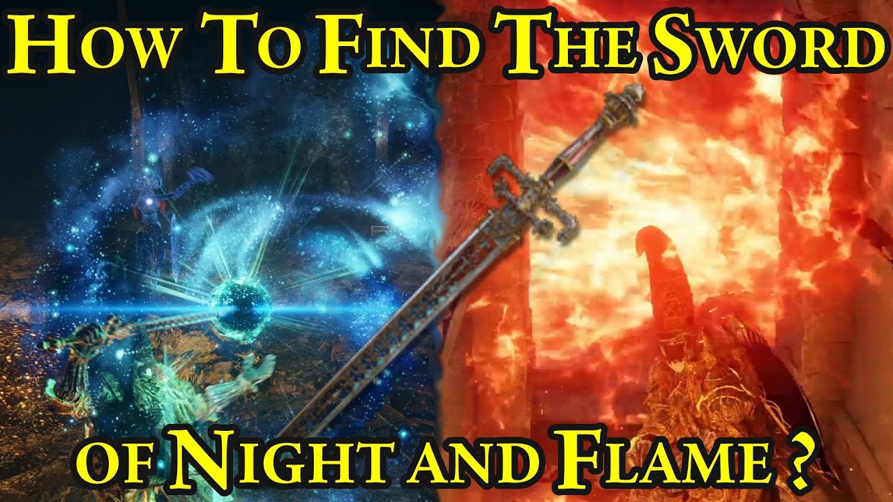 Elden Ring - How to find the Sword of Night and Flame! The best sword ...