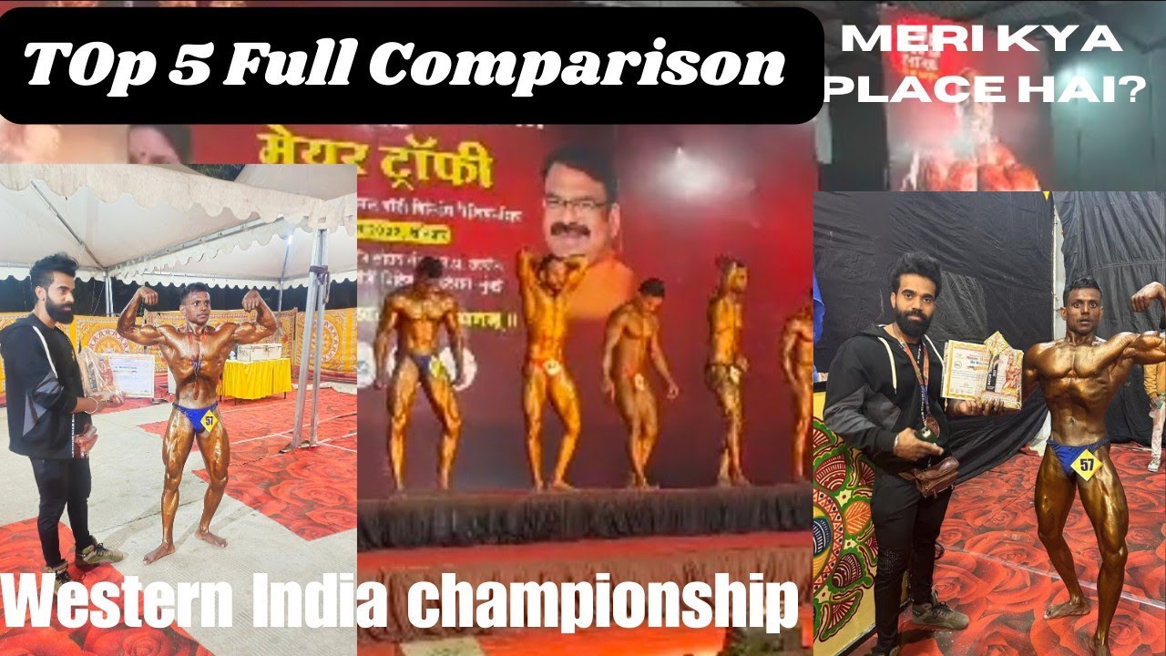 Western India bodybuilding championship Ujjain 60 kg weight catagory 🎯 ...