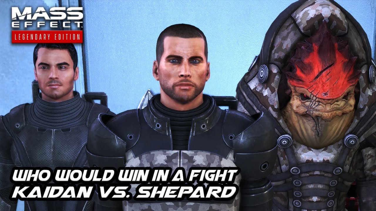 Kaidan vs. Shepard Who Would Win in a Fight + Other Banter - Mass ...