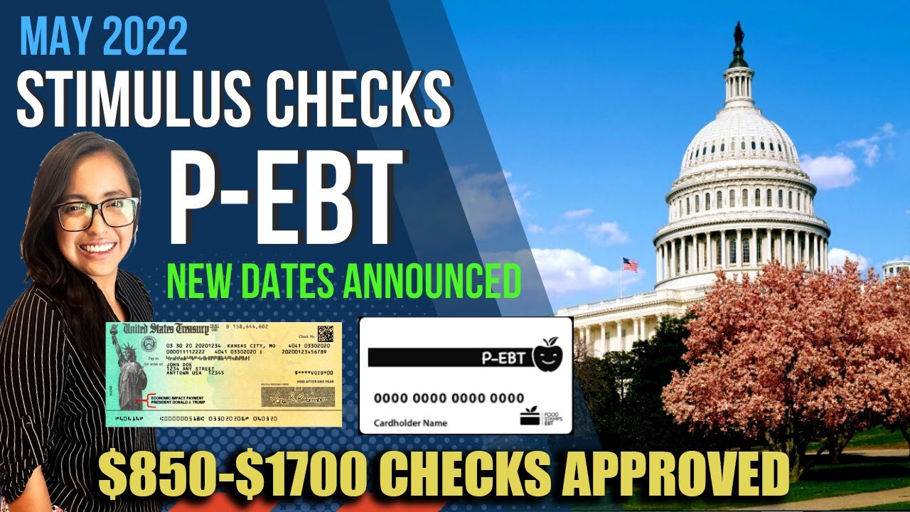 NEW $850-$1700 CHECKS APPROVED!!! NEW P-EBT 3.0 Payout Dates Released ...