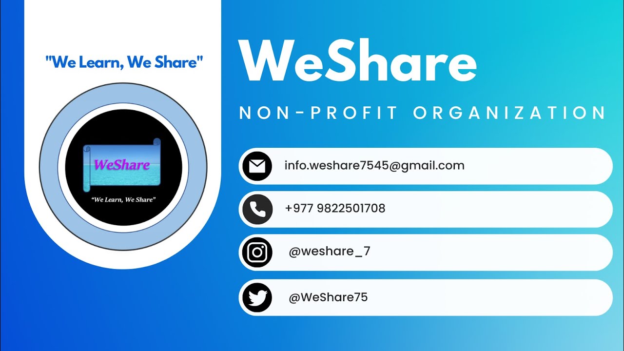 What is WeShare? What do we do? - YouTube