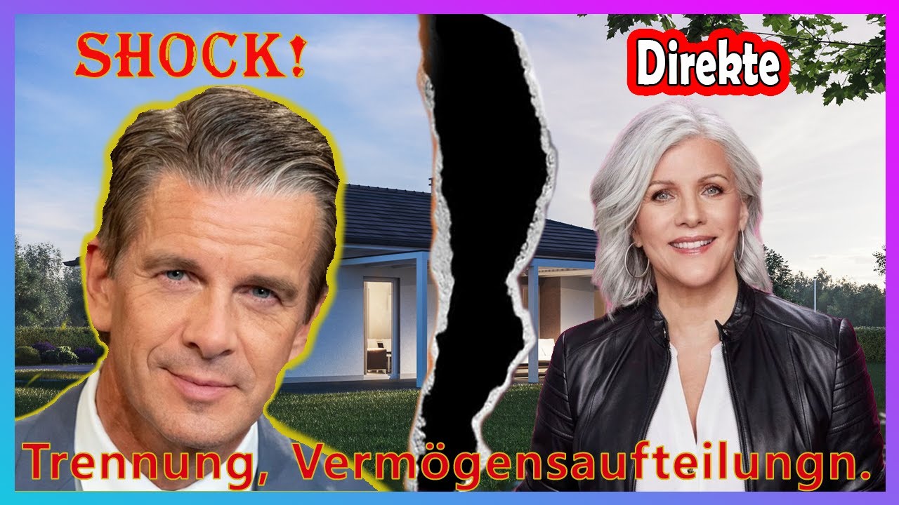 Trennung! Markus Lanz und Birgit Schrowange teilen sich das Anwesen ...