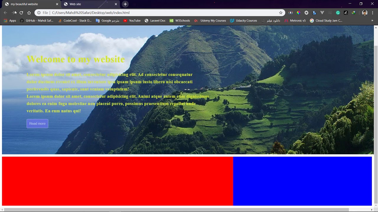 Html5 Css3 Tutorial Image Slide ویب دیزاین Youtube 7908