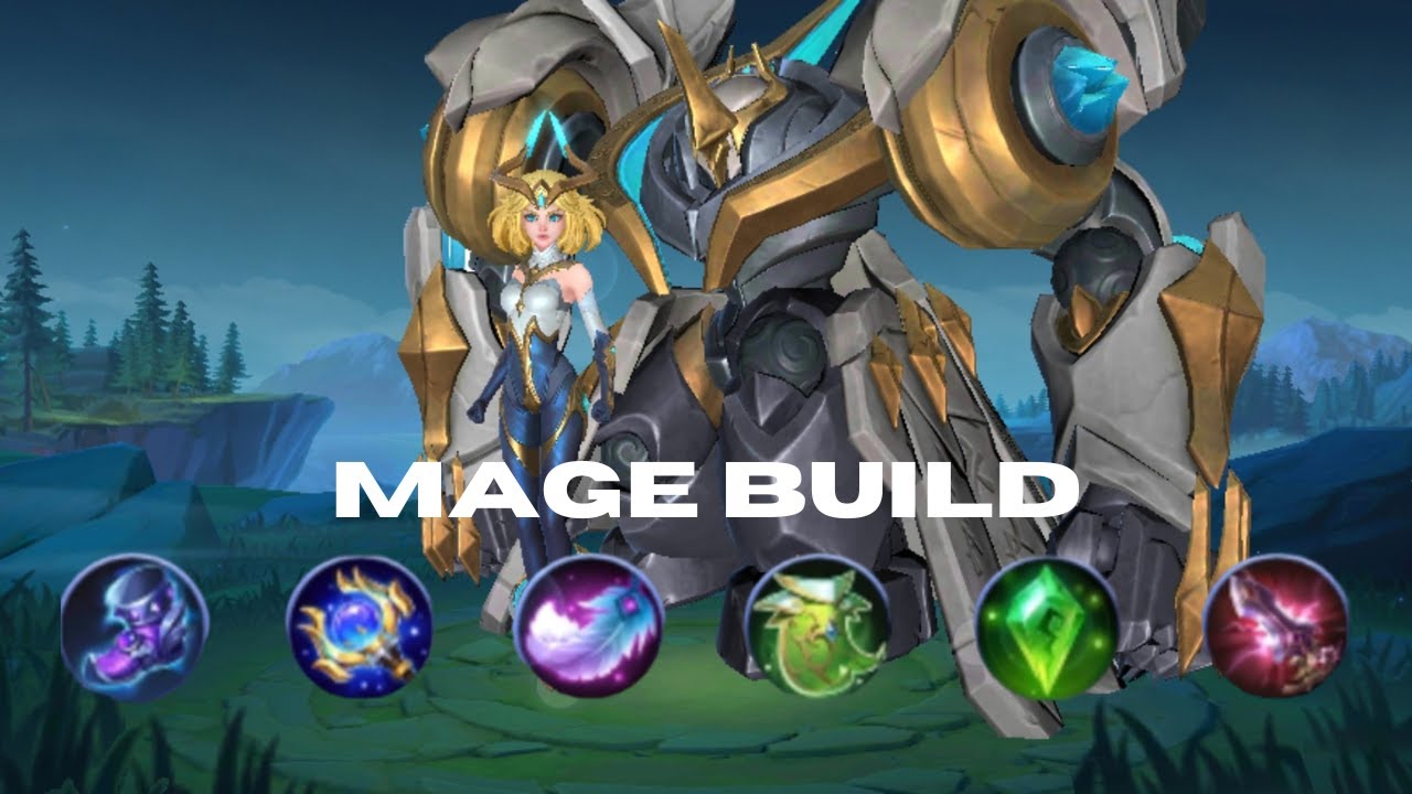 MAGE BUILD #edith #gameplay #mobilelegends - YouTube