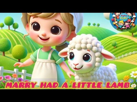 "Marry Had A little Lamb"/Alpha kids Nursery Rhymes for kids - YouTube