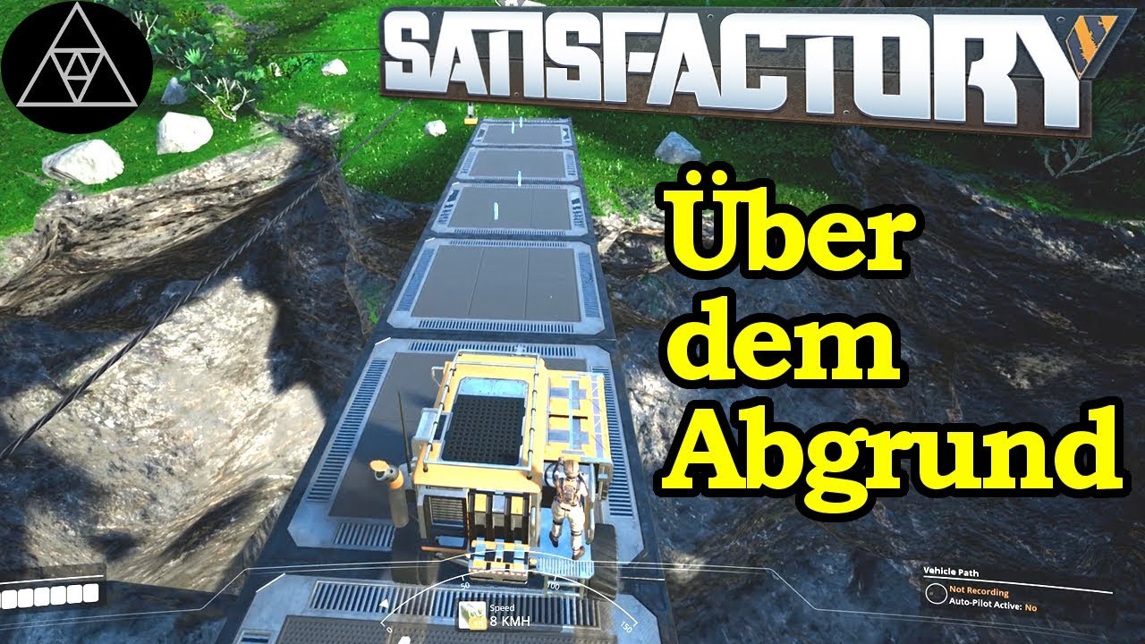 Satisfactory Gameplay [deutsch] #06 Tractor - Trucks & Brücken! Kohle ...