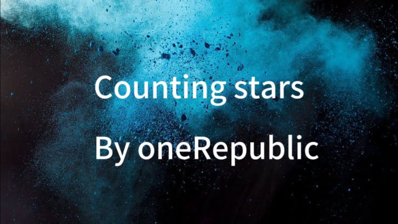 Counting Stars - One Republic (Lyrics) - YouTube