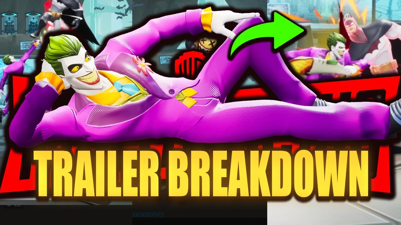 Joker Is BROKEN! Multiversus Joker Reveal Breakdown - YouTube