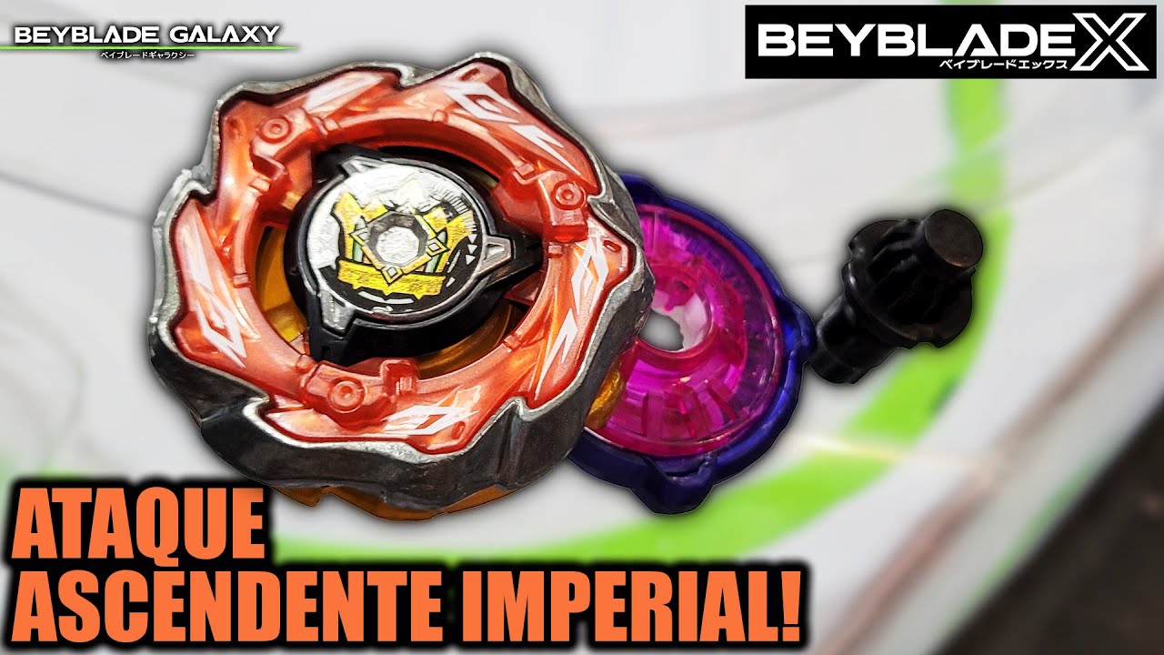 EMPEROR ECLIPSE H 4-50LF Upper pesado! [Beyblade X ベイブレードX] - YouTube