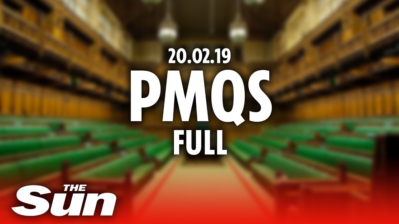 PMQs in full (20.02.19) - YouTube