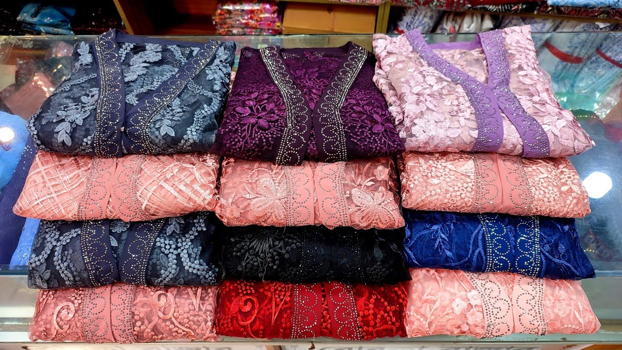 নতুন স্পেশাল পার্টি ওয়ার লং কোটি ডিজাইন | gorgeous work long koti ...