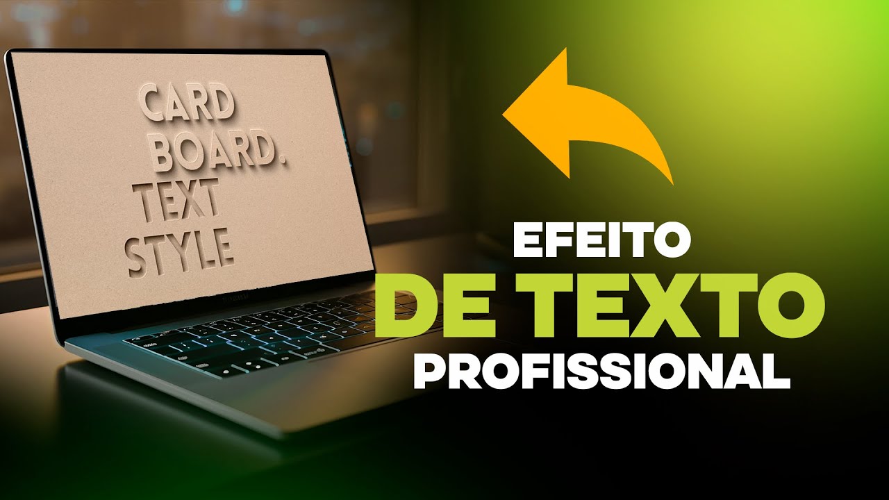 Criando Efeito de Texto Chanfrado Profissional no Photoshop - YouTube