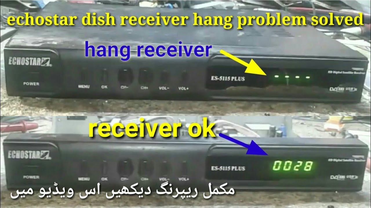 echostar dish receiver hang problem|echostar receiver repair|hd ...