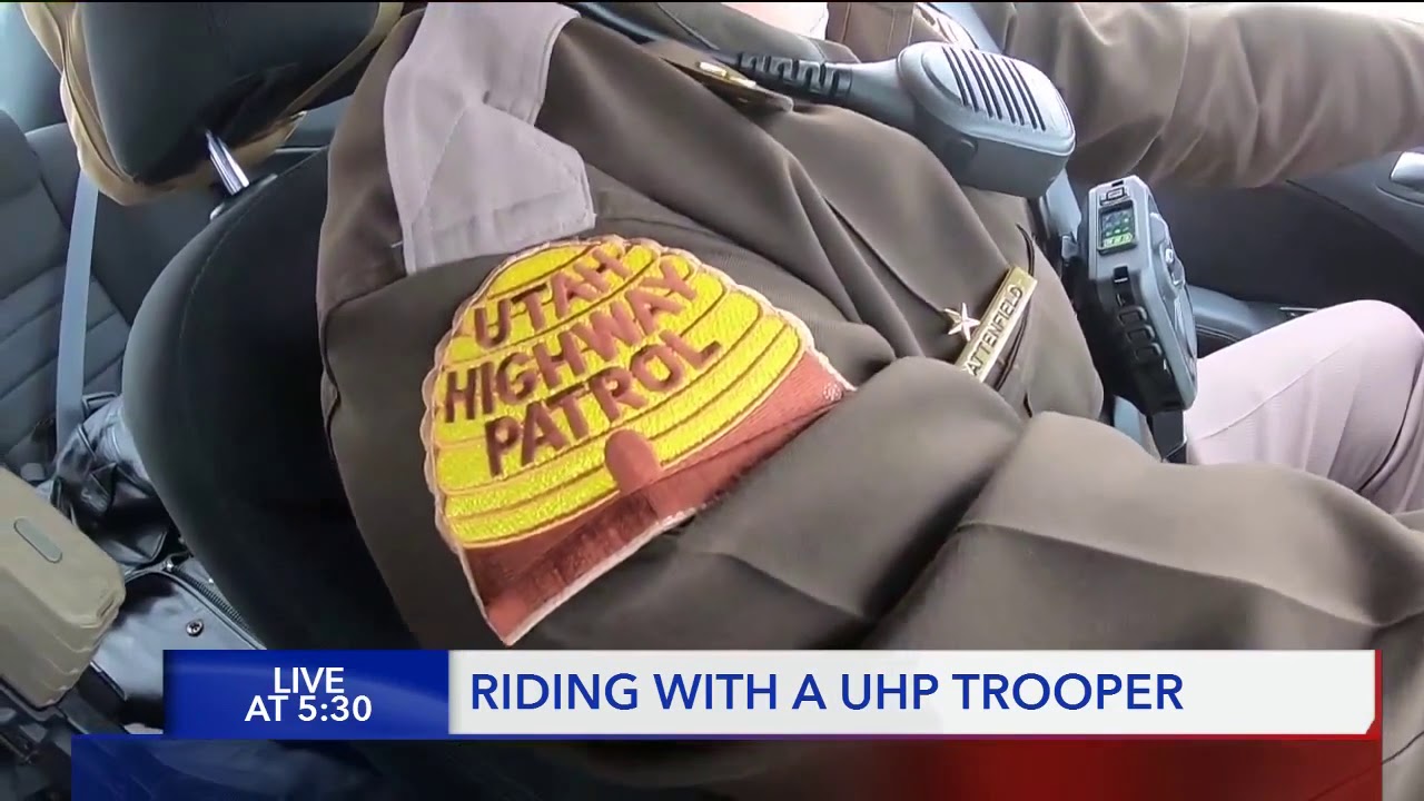 Ride along with UHP trooper - YouTube