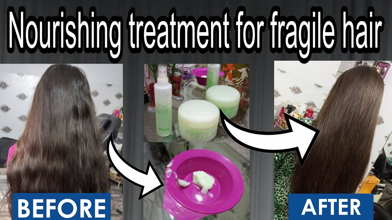 hair treatment for fragile hair - YouTube