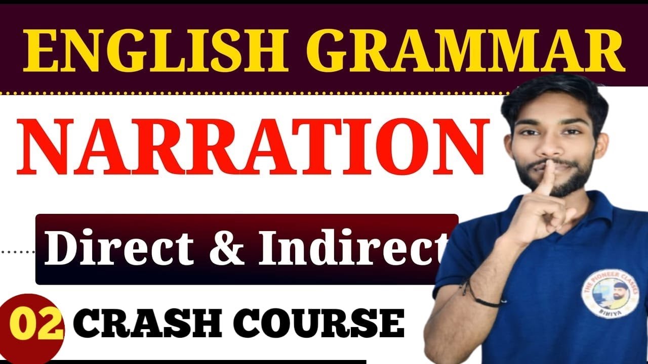 Day -2 Narration English Class 12th crash course -2026 # Narration one ...