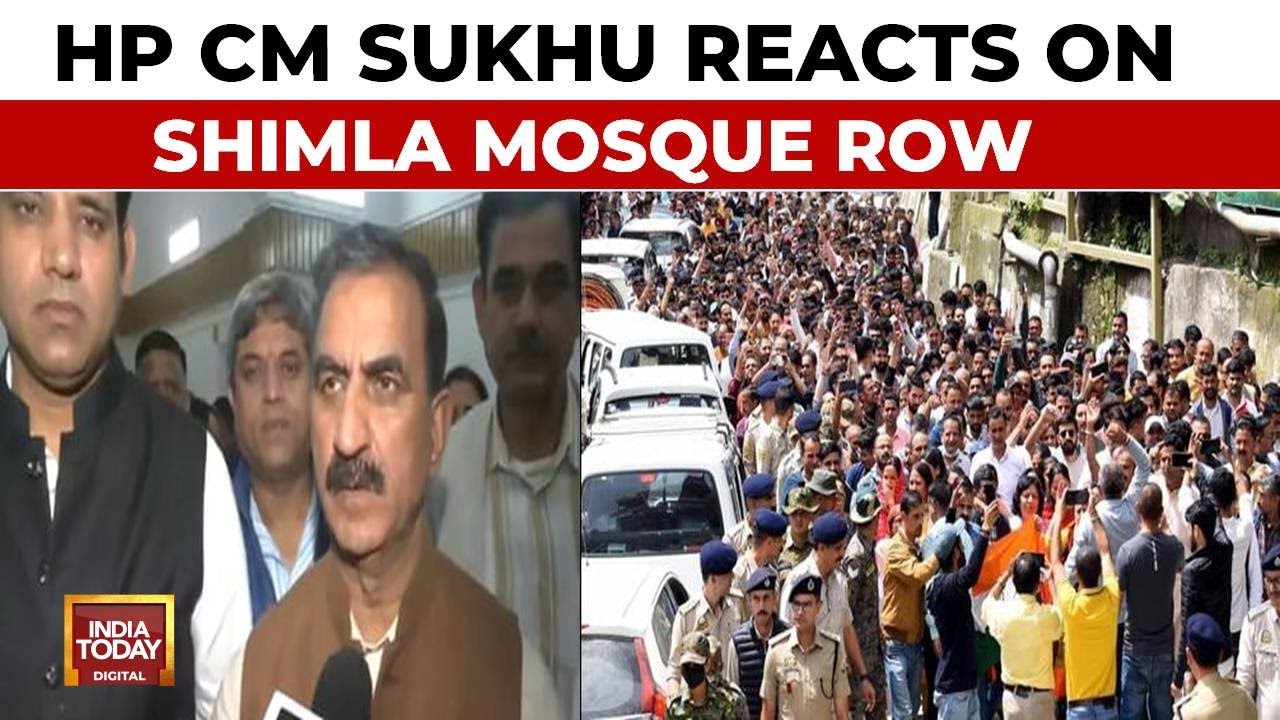 Shimla Mosque Protest Row: CM Sukhu Assures Peace To Public | India ...