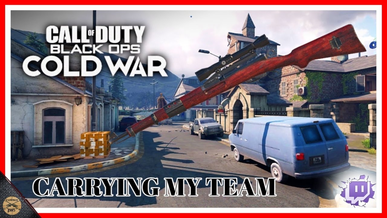 Call Of Duty Black Ops Cold War Swiss K31 Sniper Gameplay [ LIVE ...