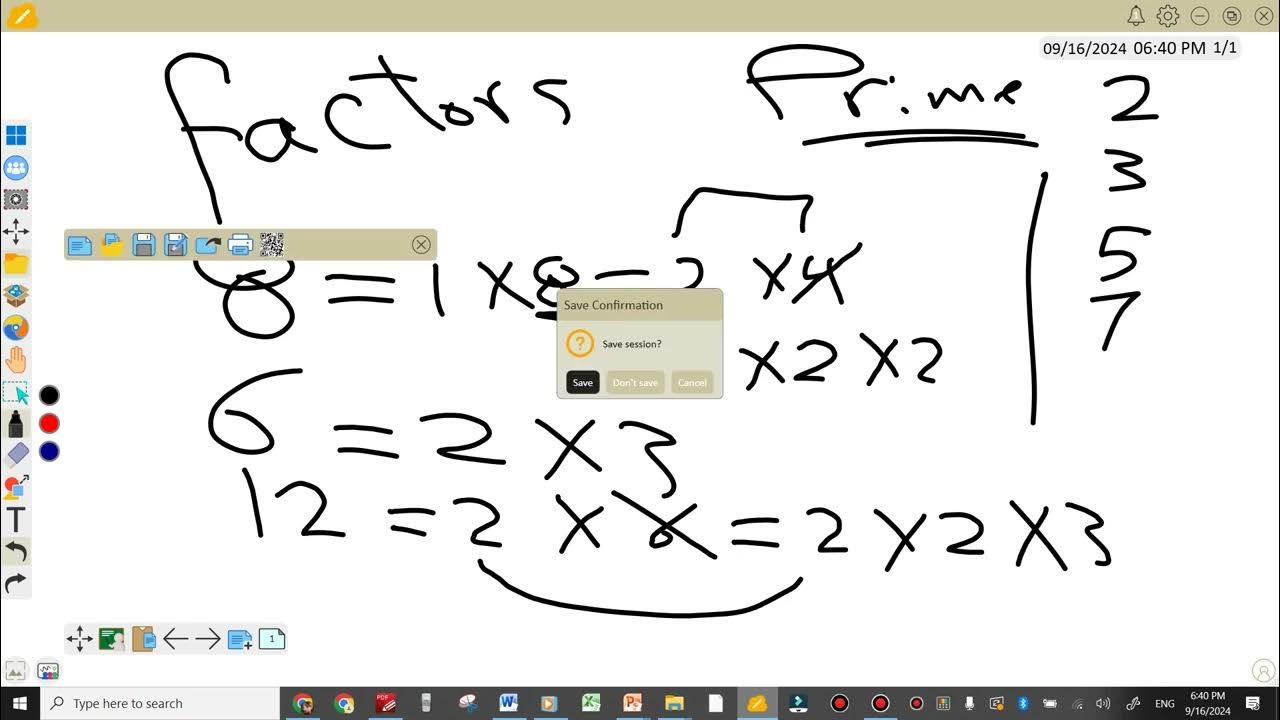 Grade 6 Exercise 1 On G C F L C M Part 1 First Term 2024 Youtube