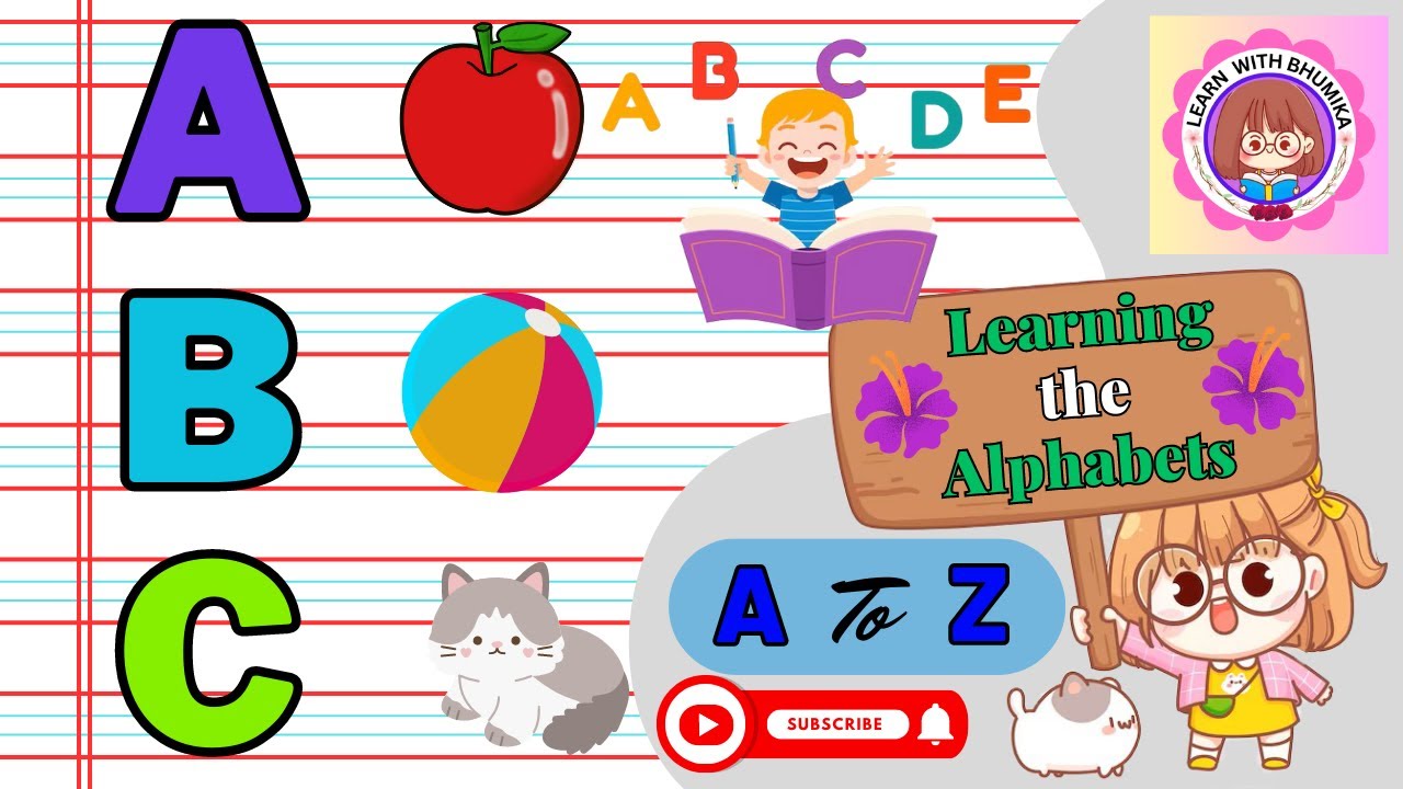 ABC Alphabet | 3 Year Old | Kids Learning Videos #education # ...