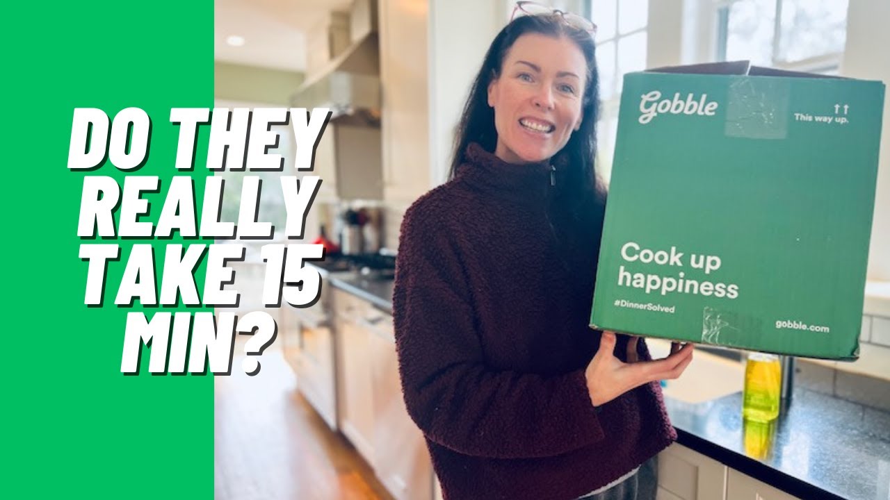 Do Gobble Meals Really Take 15 Min? Gobble Unboxing, Review, and Cook ...
