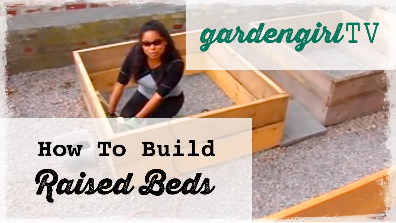 How to build a Raised Bed Garden - YouTube