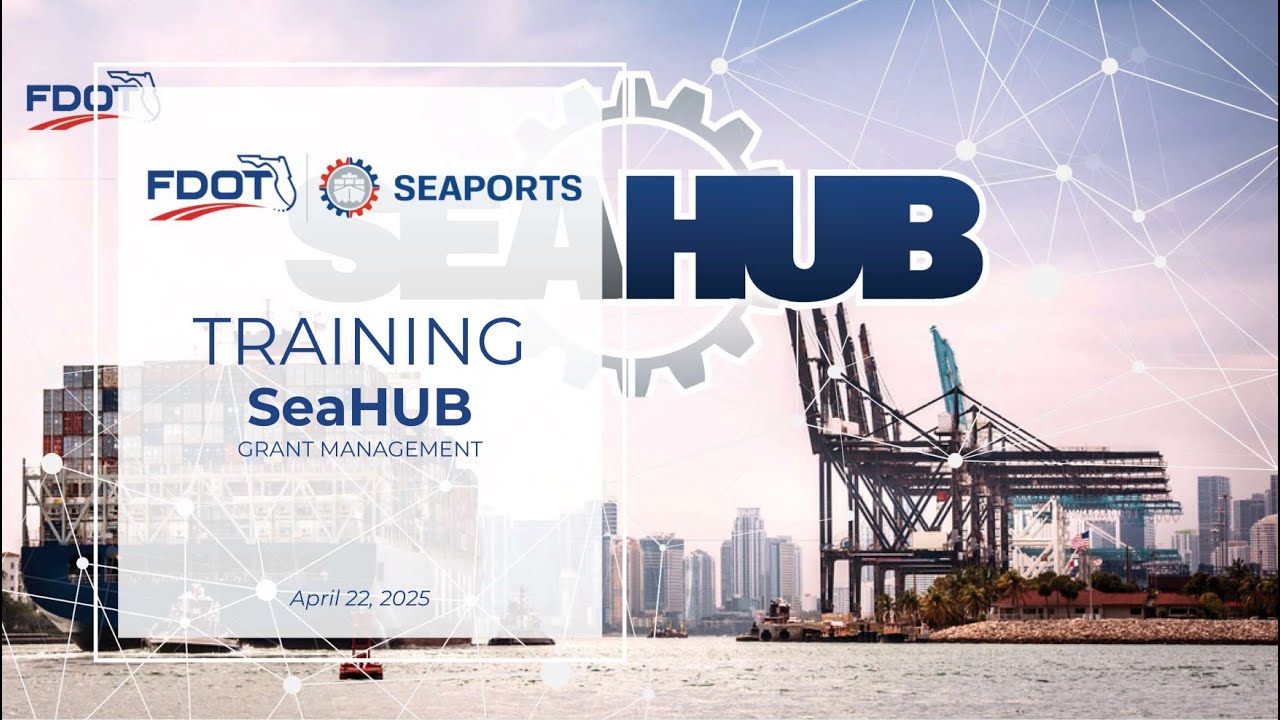 SeaHUB Grant Application Training - YouTube