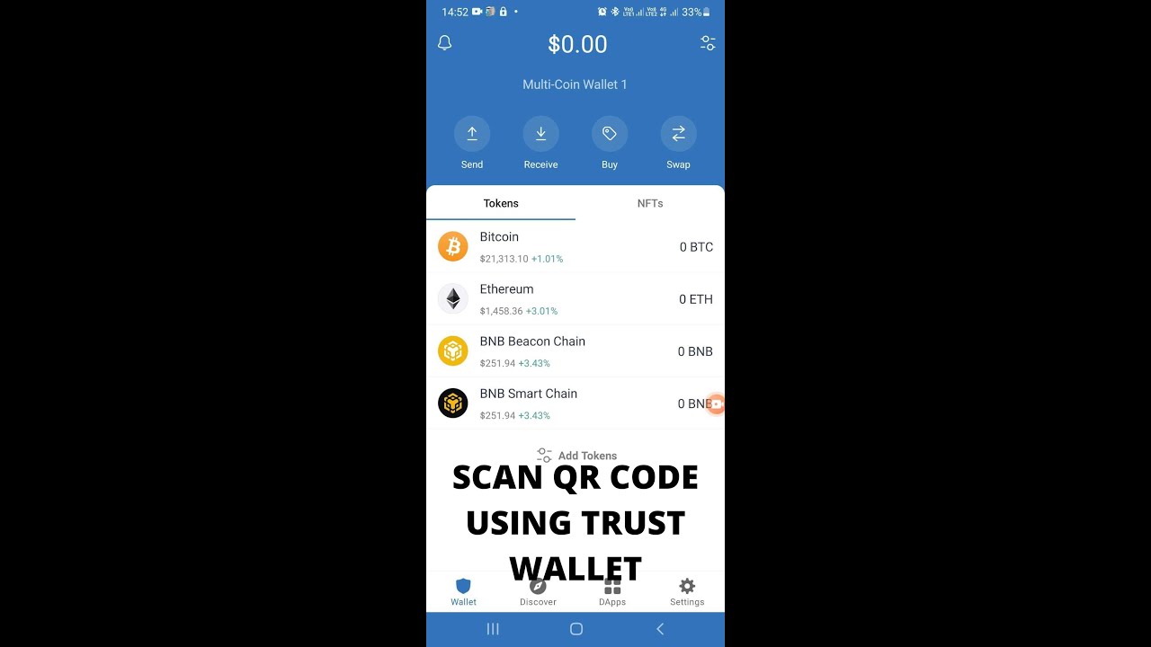 Scan QR Code with Trust Wallet - YouTube