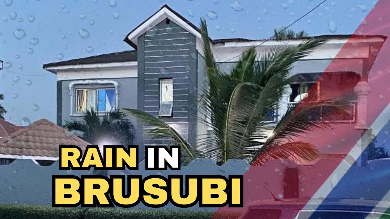 Brusubi in Rainy Season | The Gambia - YouTube